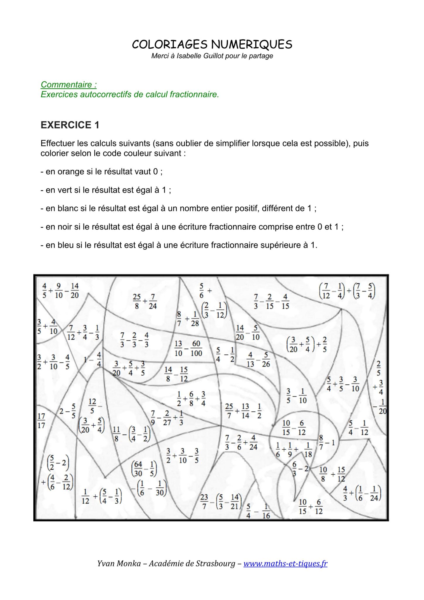 Les activités et les exercices – Maths au collège